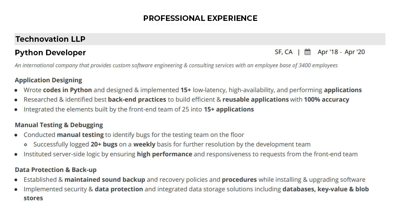 How to Shortlist the Best Python Developer Resume? Tips from Experts!